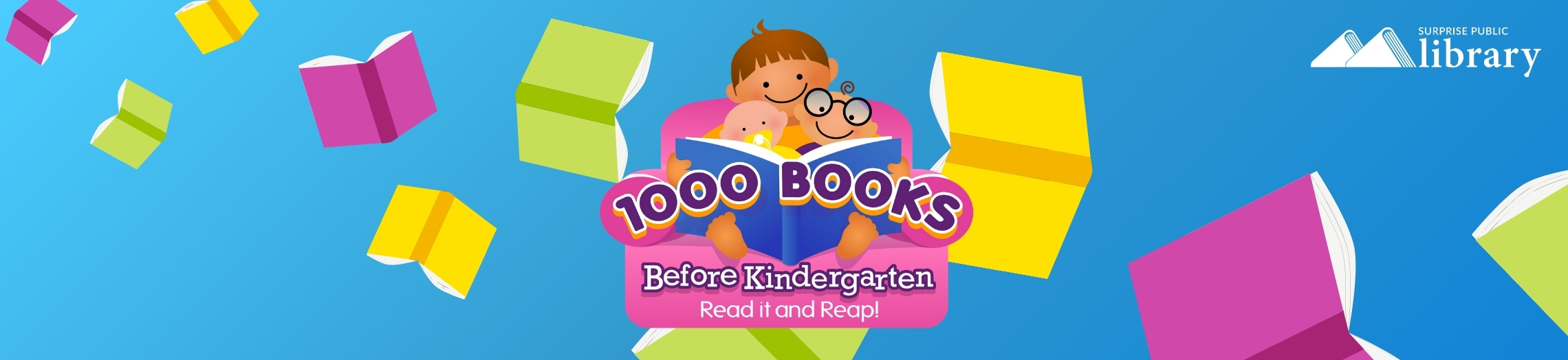 1,000 Books Before Kindergarten - Join Now!